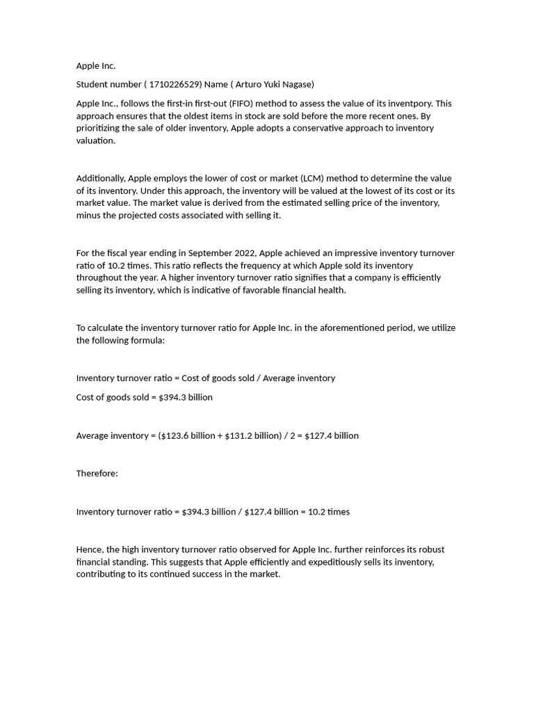 Apple Finished | PDF