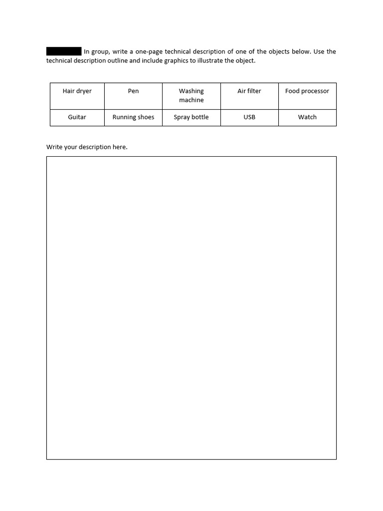 writing-a-technical-description-exercise-pdf