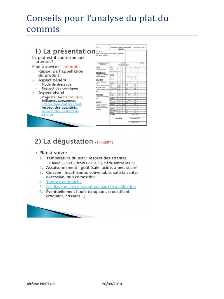 Analyse Plat Du Commis-2-2 | PDF