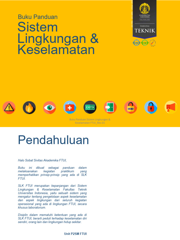 Buku Panduan SLK FTUI - Rev.01 | PDF