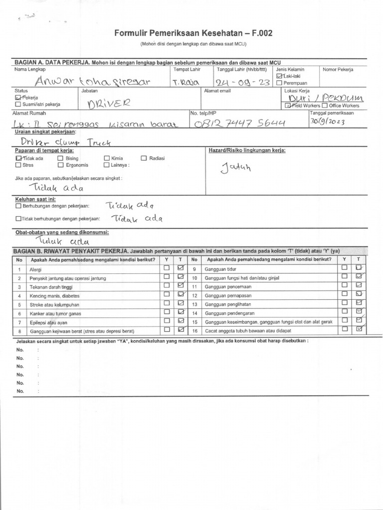 Anwar Toha Siregar | PDF