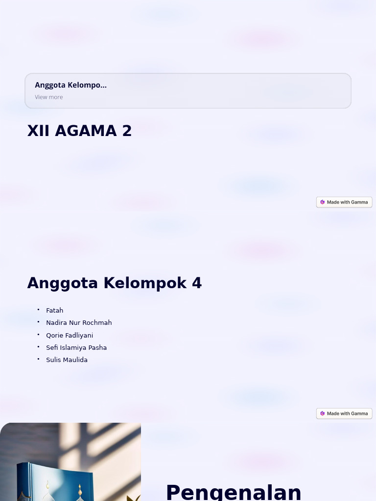 Anggota Kelompok 4 | PDF