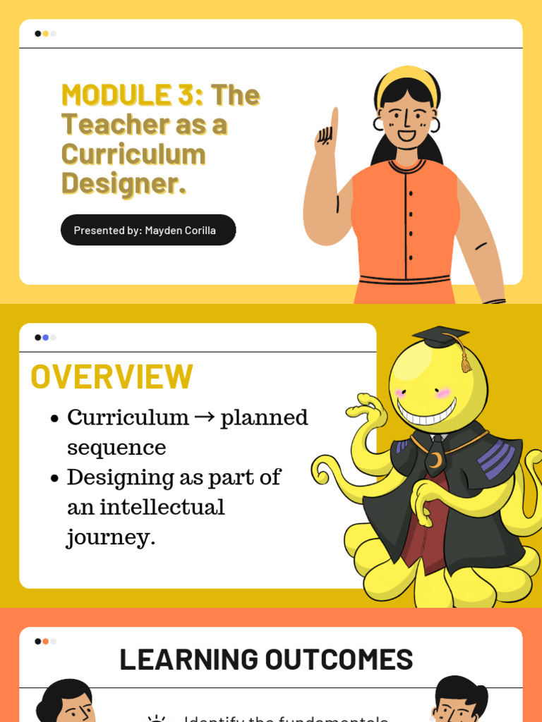 Teacher As Curriculum Designer 1 | PDF | Career & Growth