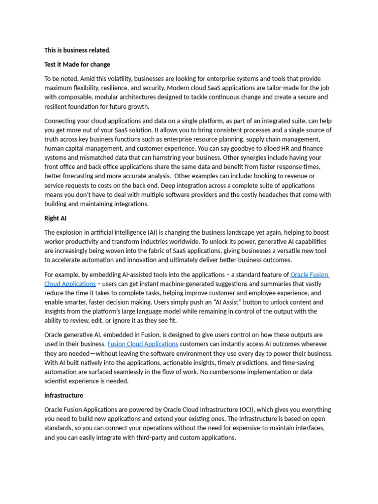 Business TP Paper | PDF