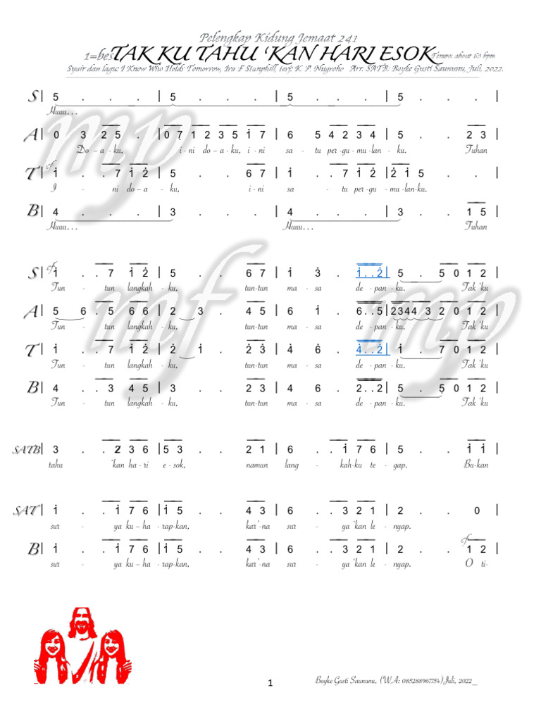 Tak Ku Tahu 'Kan Hari Esok | PDF