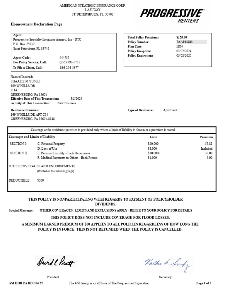 Renter Insurance-Compressed | PDF