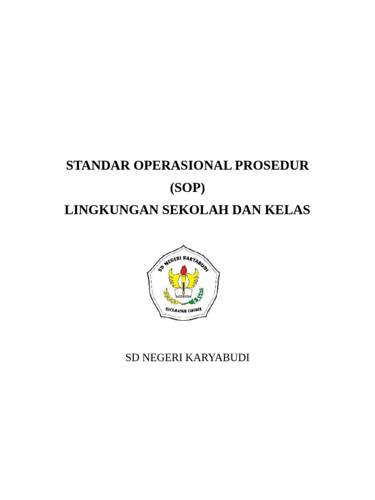 Standar Operasional Prosedur | PDF