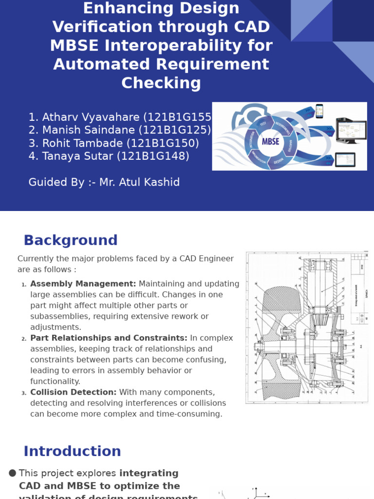 Enhancing Design Verification Through CAD MBSE Interoperability For-1 | PDF