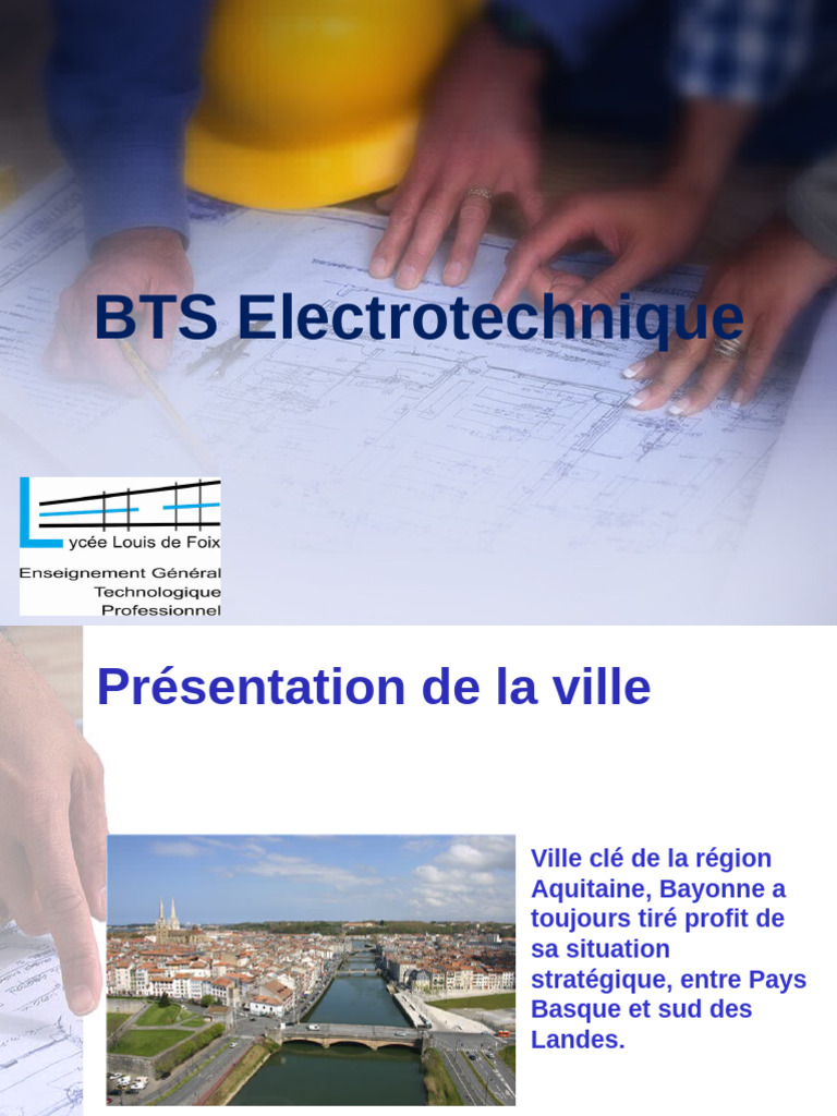 BTS Electrotechnique 2021 | PDF