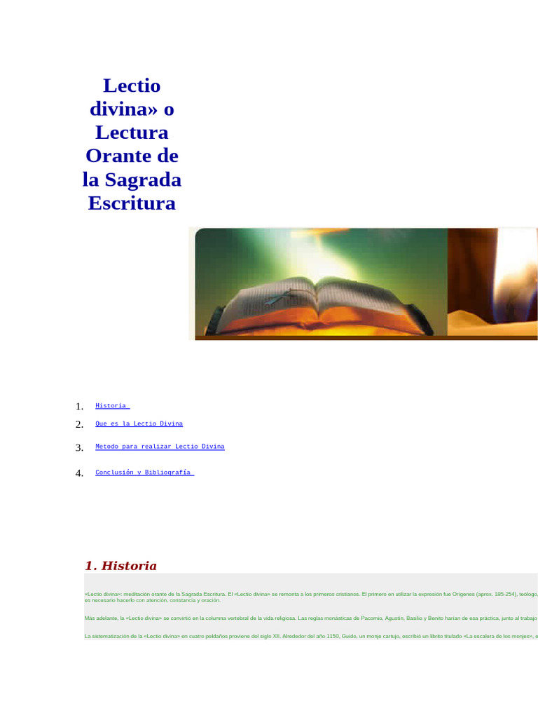 Lectio divina3 | PDF