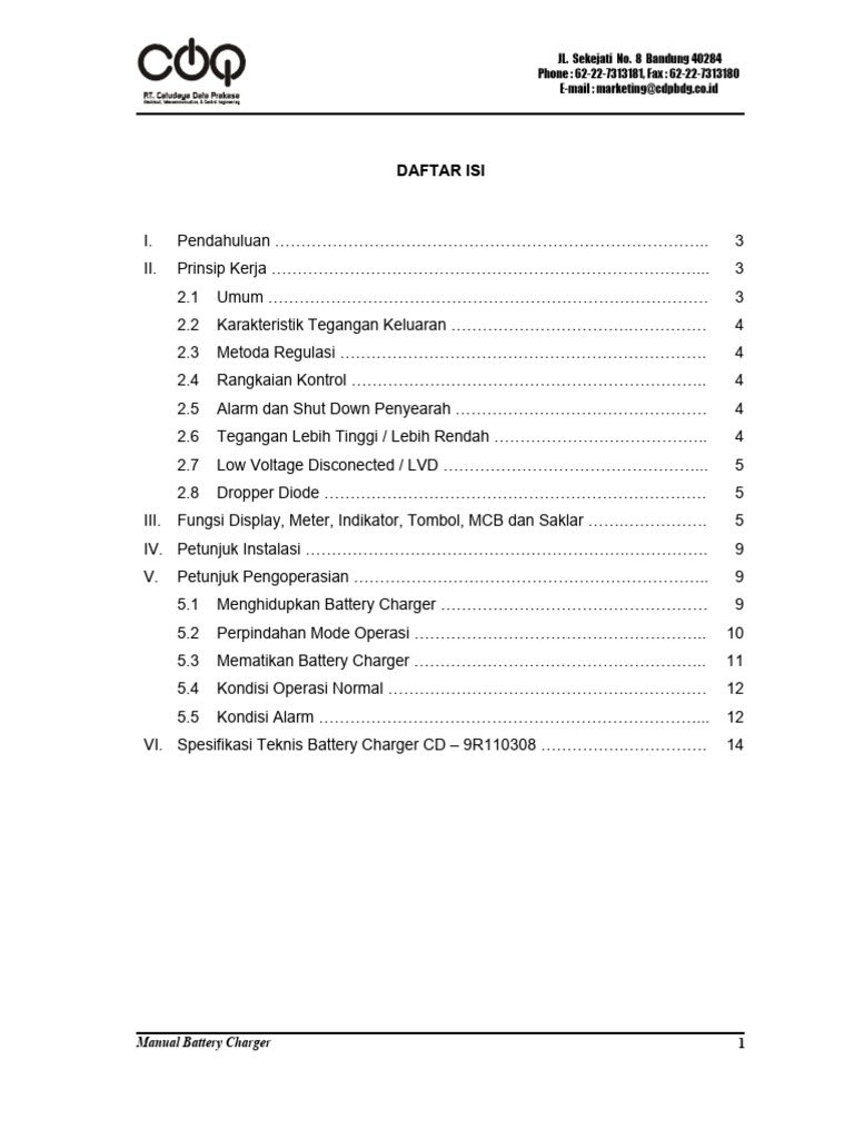 Manual Rectifier 3ph 110V 80A W CDP | PDF
