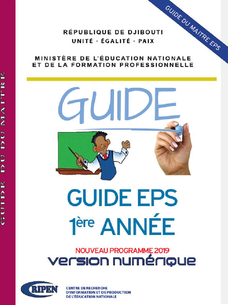 GUIDE EPS 1ere Annee Et 2eme Annee | PDF