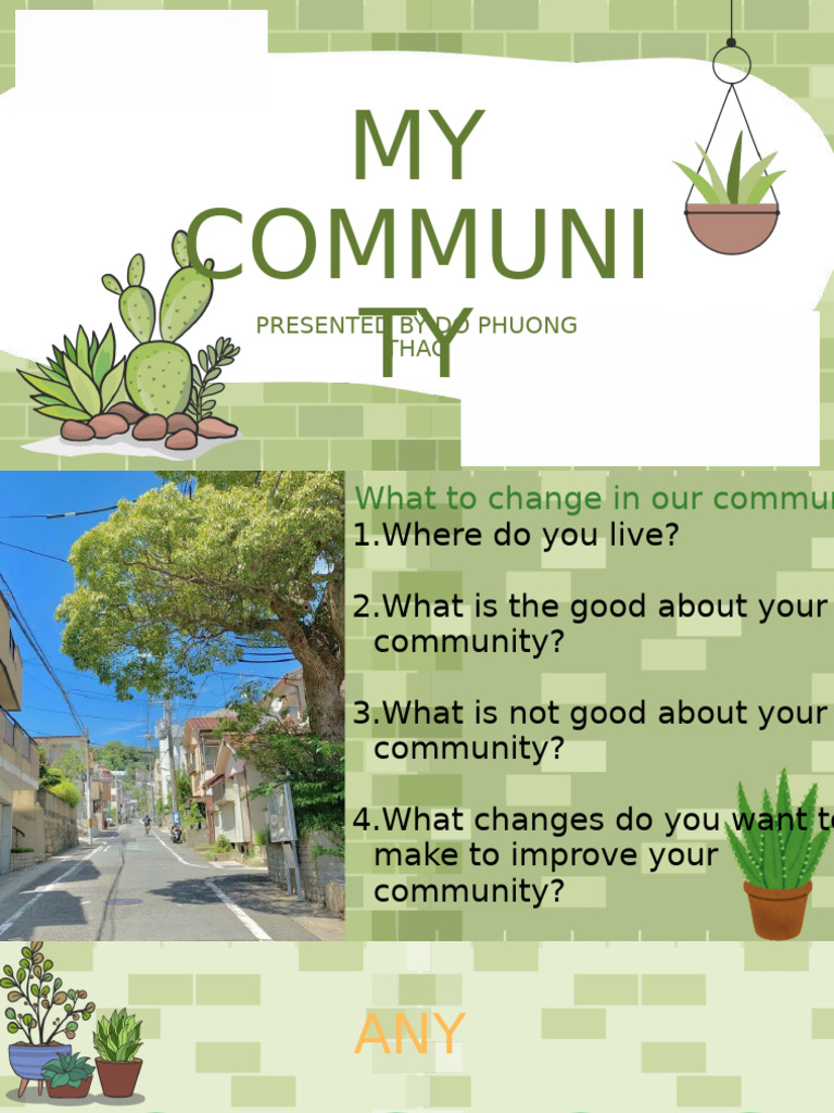 Project Unit 1. Local Community - Do Phuong Thao 9-1 | PDF
