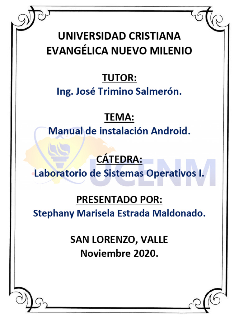 Manual Android - Stephany Estrada | PDF