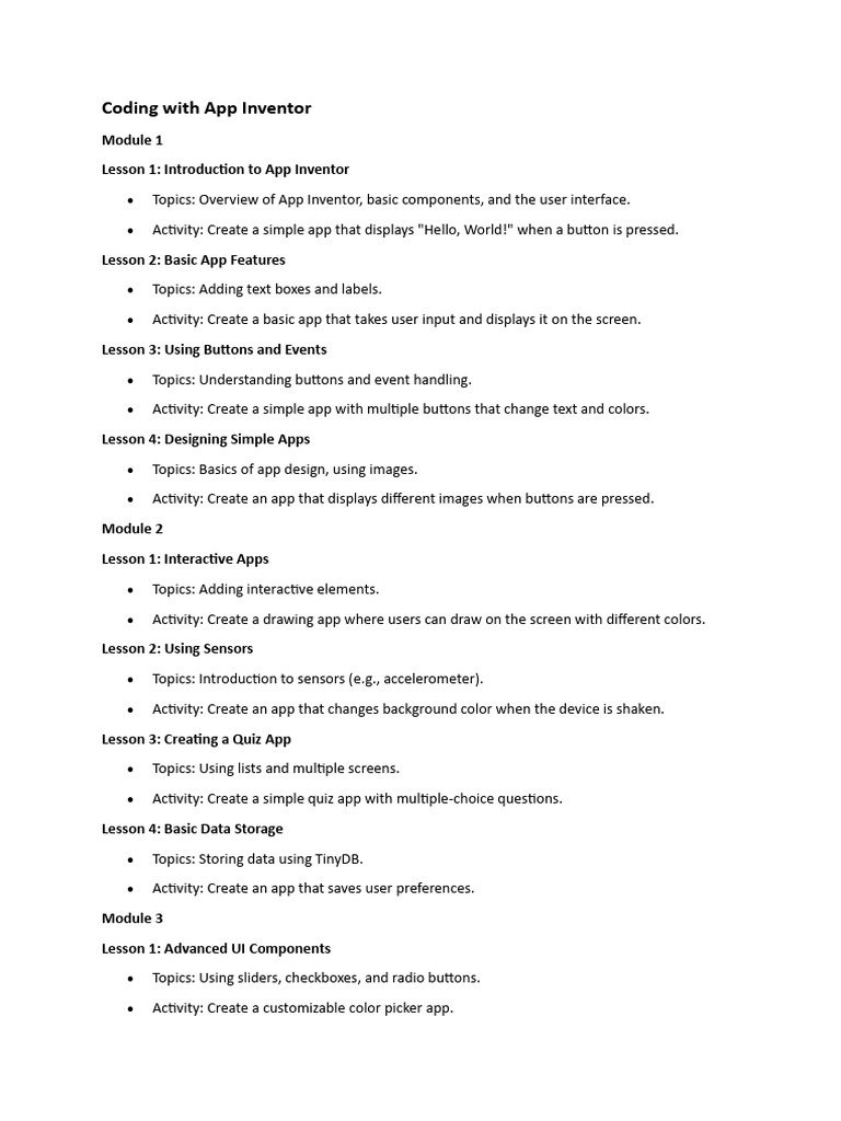 Curriculum For Landmark | PDF