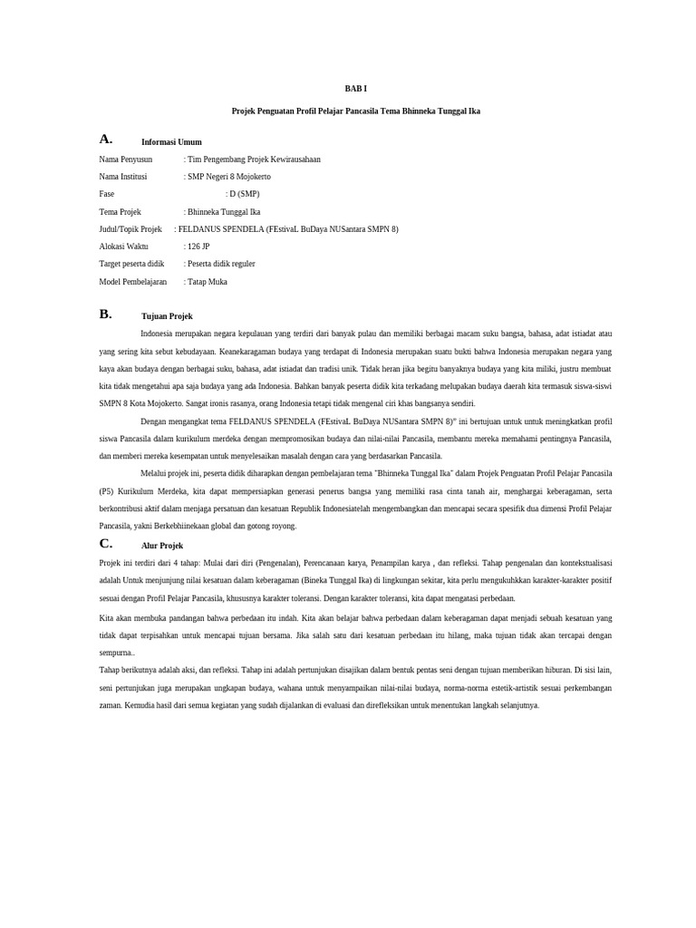 KSP P5 - Bhinneka Tunggal Ika | PDF | Karier & Perkembangan