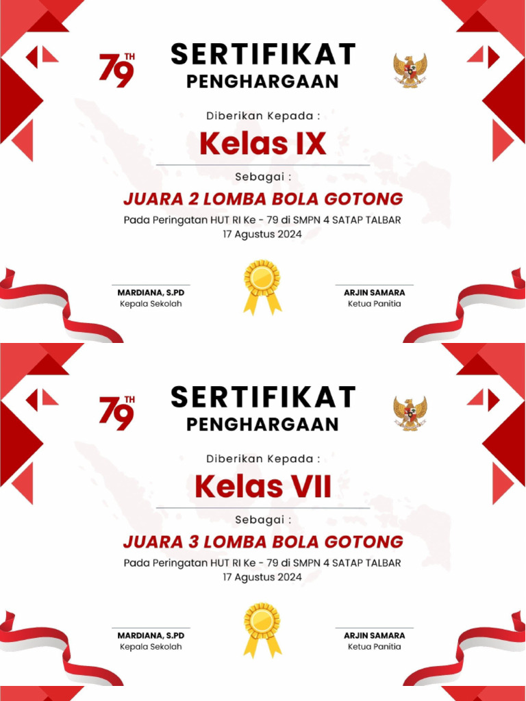 Juara 2 Dan 3 | PDF