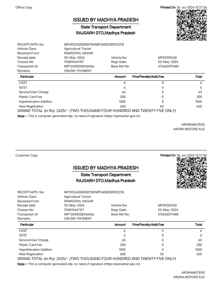 Vahan - Parivahan.gov - in Vahan Vahan Ui Reports FormCashReceiptReport ...