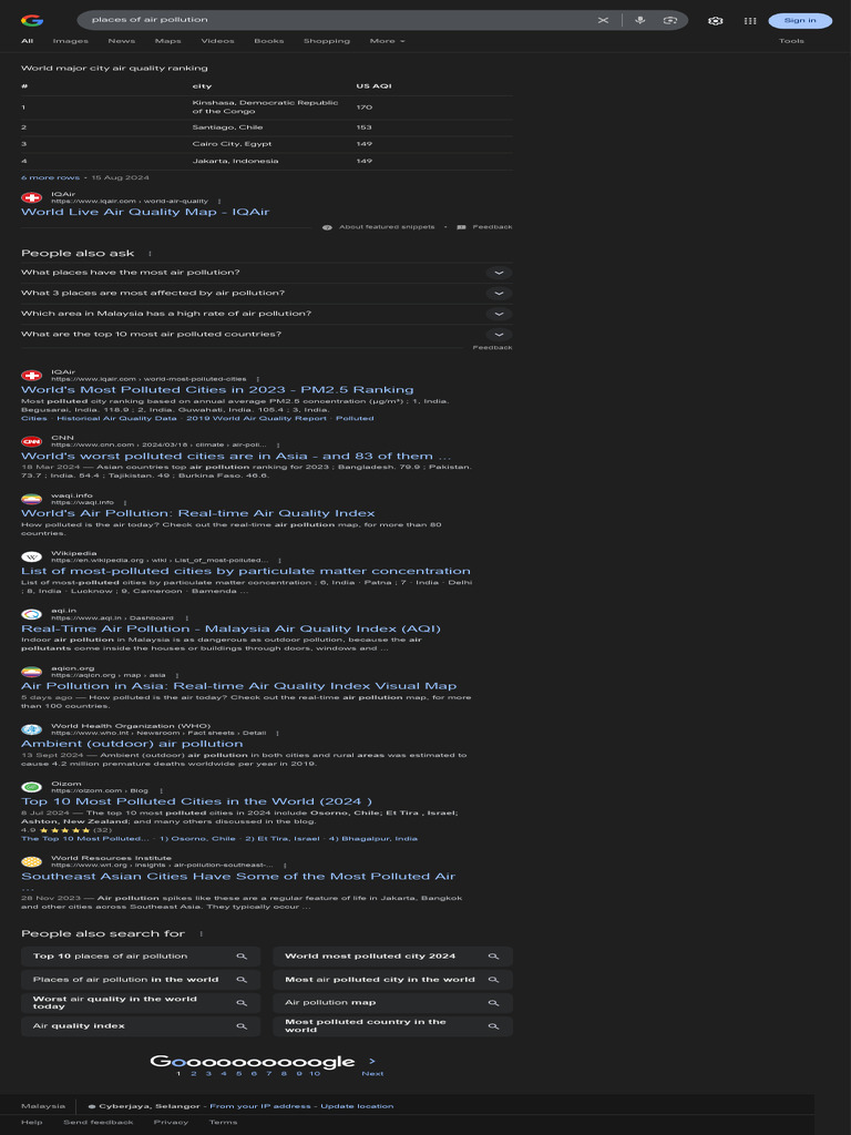 Places of Air Pollution - Google Search | PDF | Sky | Atmospheric ...