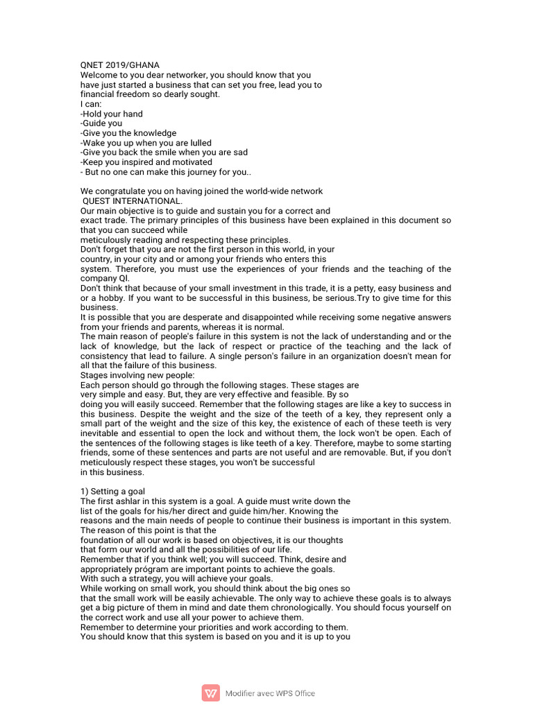 Qnet Pamphlet 114016 | PDF