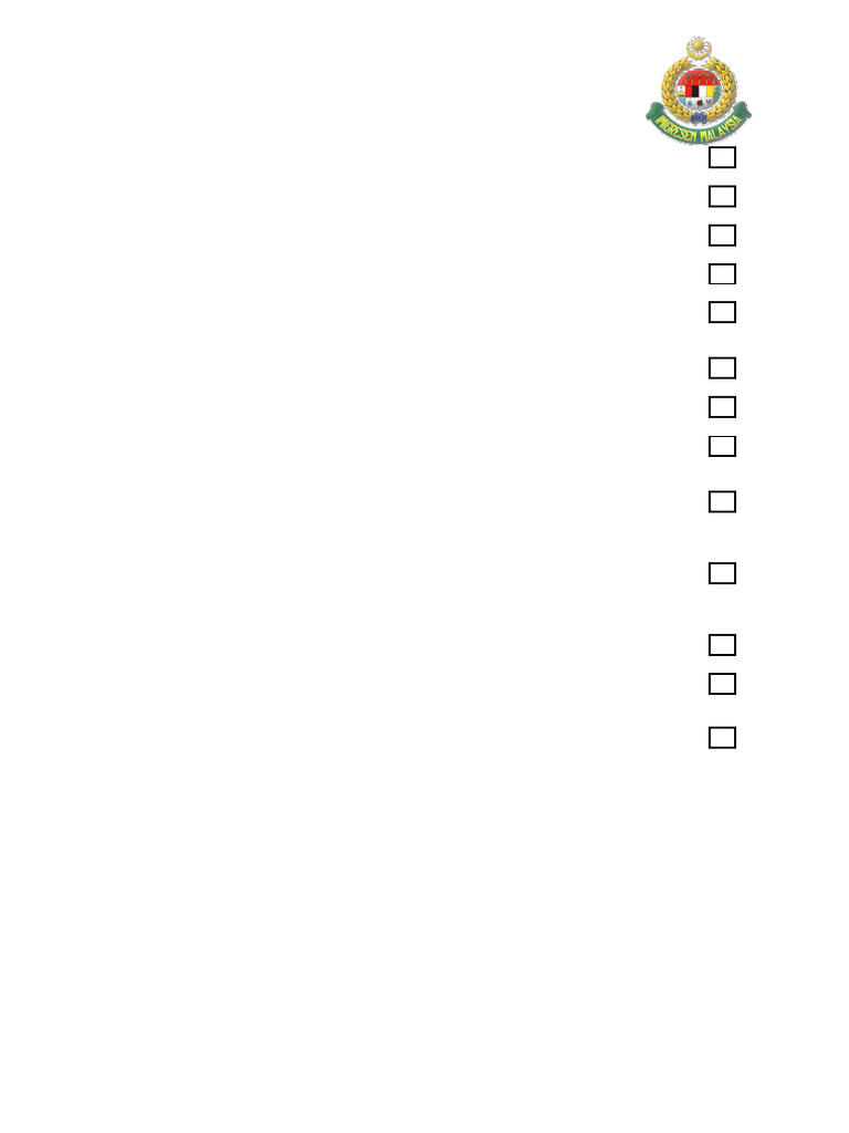 Standard Immigration Form For Maid Application | PDF