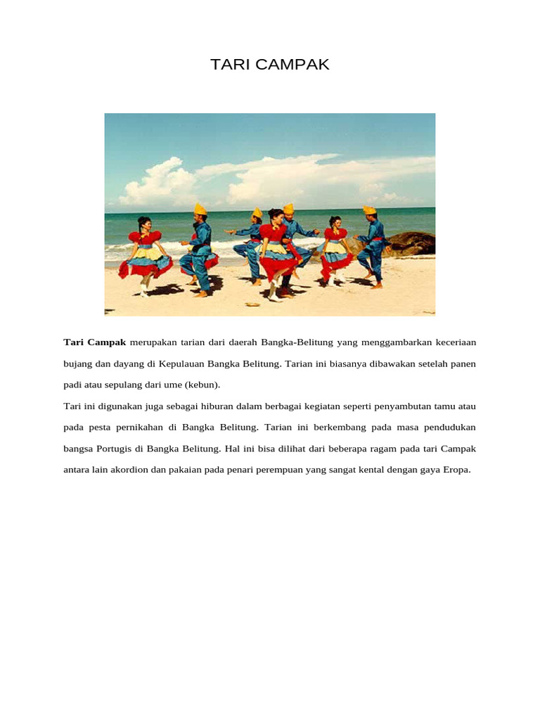 Tari Campak | PDF