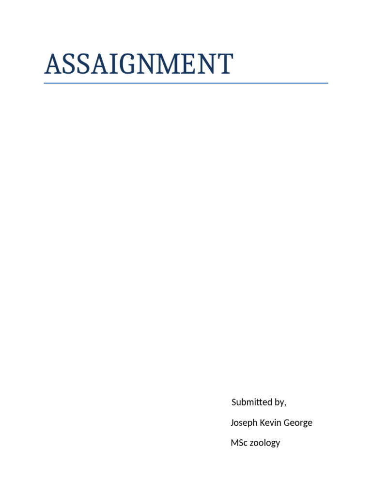 ASSAIGNMENT | PDF