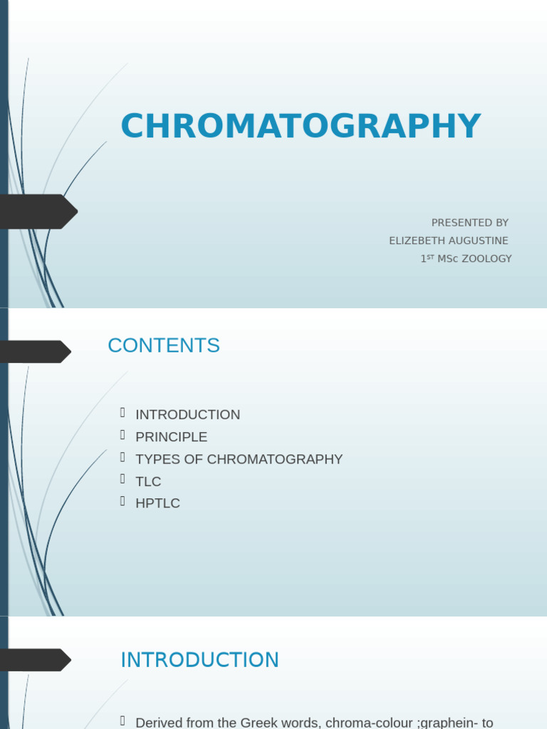 Chromatography | PDF
