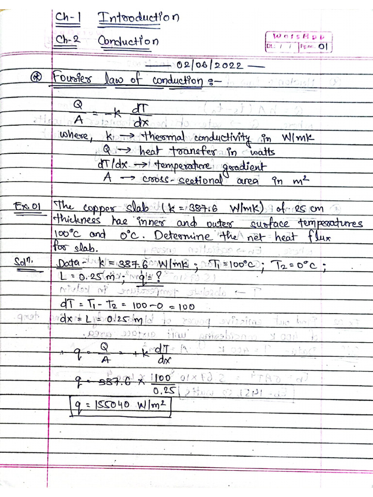 HT - Class Notes | PDF