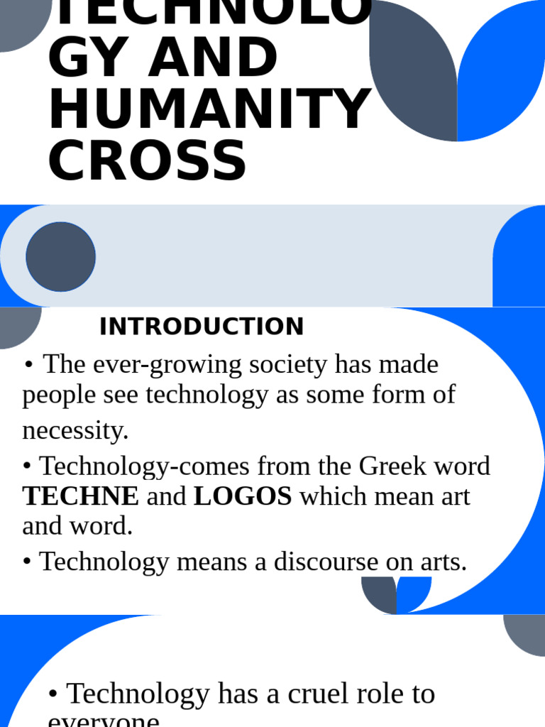When Technology and Humanity Cross | PDF