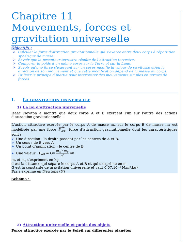 Chp11 Cours | PDF