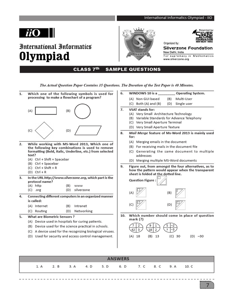 Assets File Syl Sam Papers Iio 7 | PDF