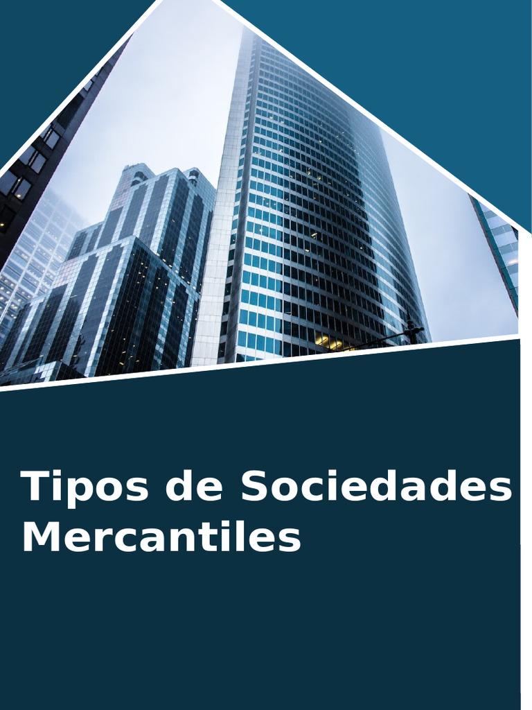 Tipos de sociedades mercantiles _Diferencias | PDF