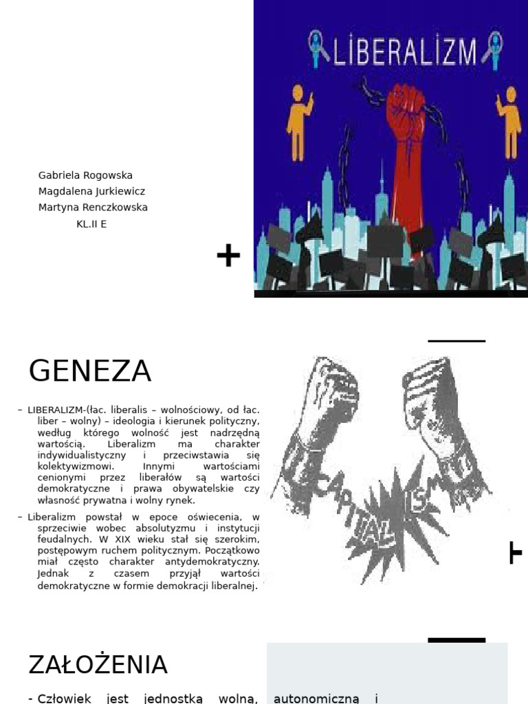 Prezentacja WOS Liberalizm | PDF