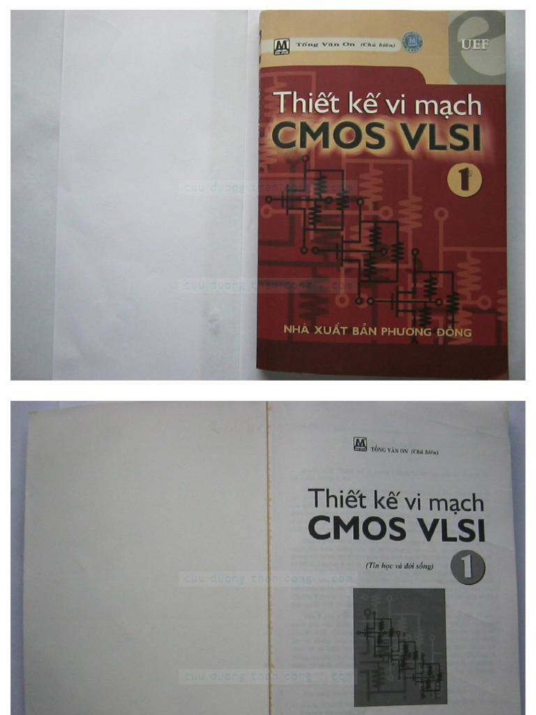 Thiet Ke Vi Mach Cmos Vlsi Tap 1 Tong Van On, 322 Trang (Cuuduongthancong - Com) | PDF