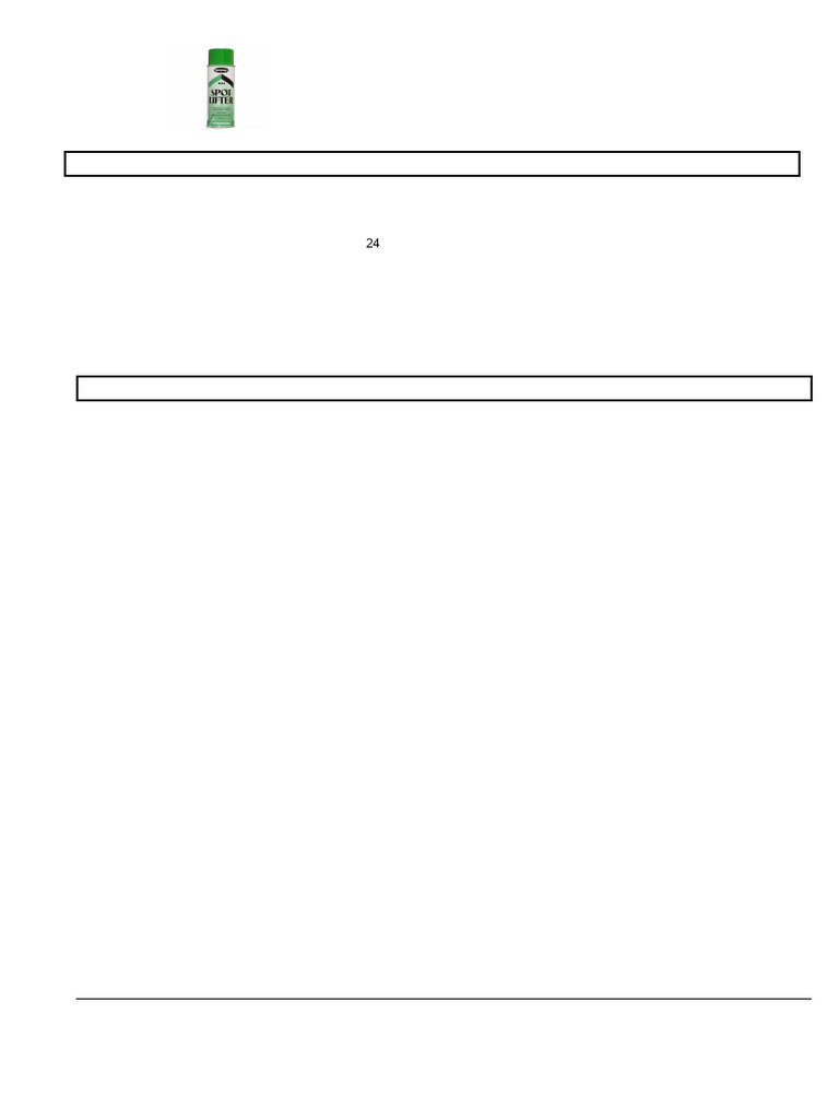 MSDS - Spot Lifter | PDF