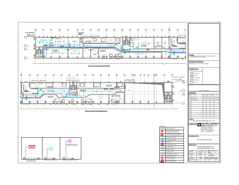 Mezz. Sprinkler Layout | PDF
