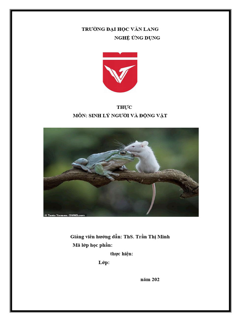 Báo Cáo TH C Hành Sinh Lý | PDF