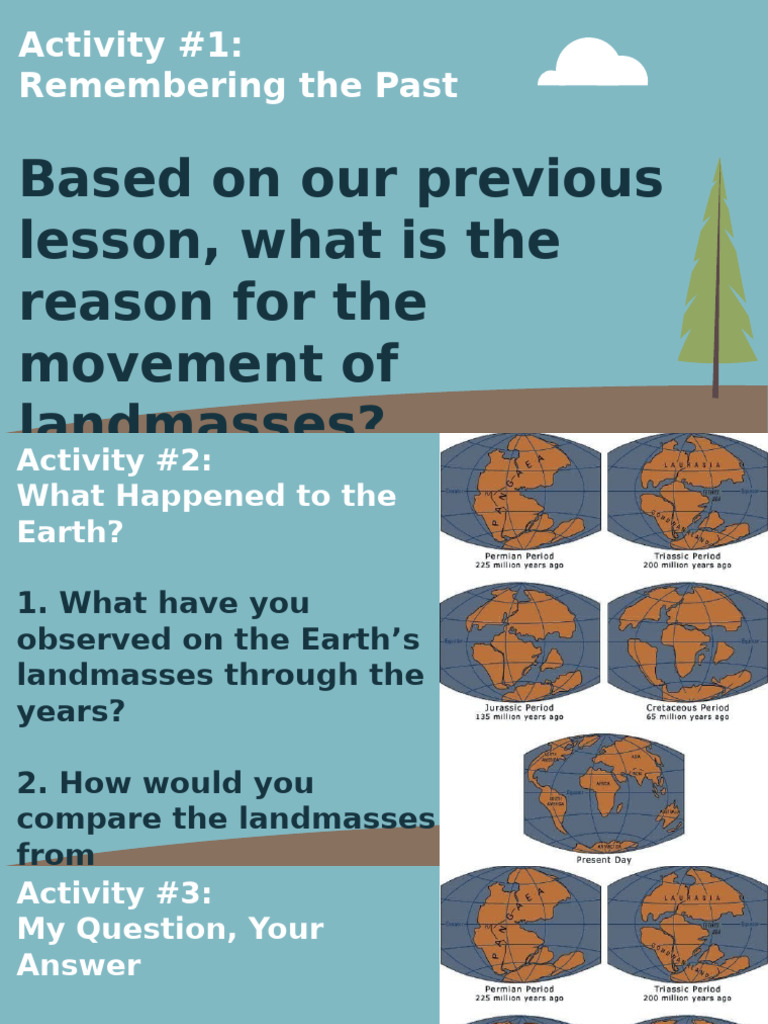 Lessons 2 3 4 Theories On The Changing Geography Topography of Earth | PDF