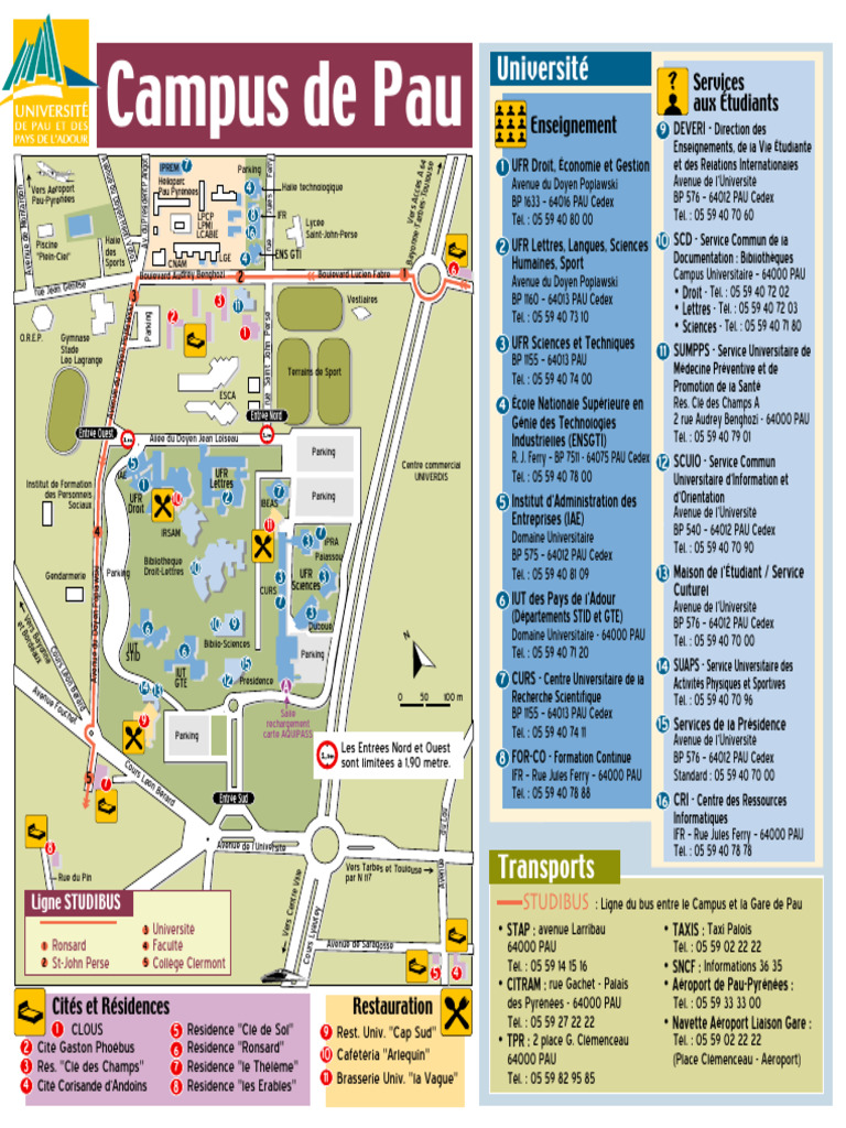 Plan Campus Pau | PDF