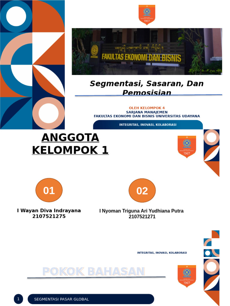 Kelompok 4 - Segmentasi, Sasaran Dan Tujuan | PDF
