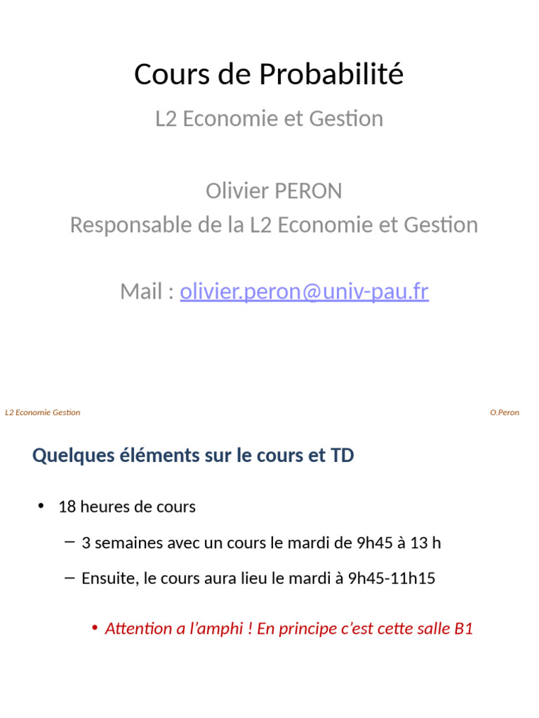 Cours Complet | PDF