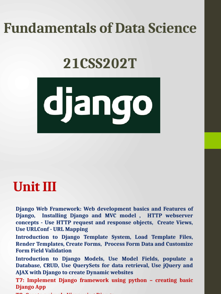 FDS - Unit 3 | PDF