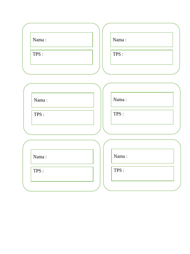 Nama Untuk Map | PDF