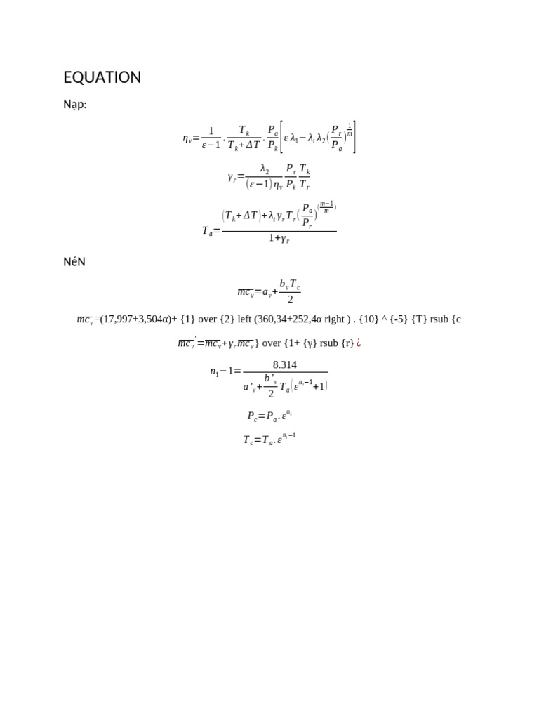 Equation | PDF