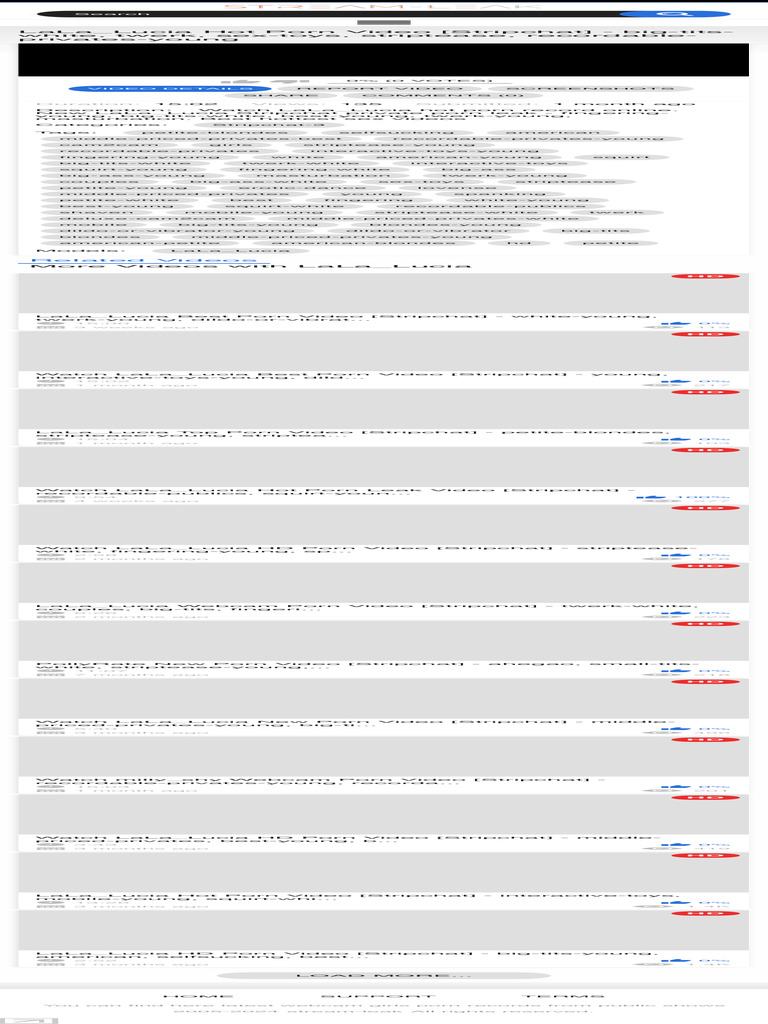 LaLa - Lucia Hot Porn Video (Stripchat) - Big-Tits-White, Twerk, Sex-Toys, Striptease ...