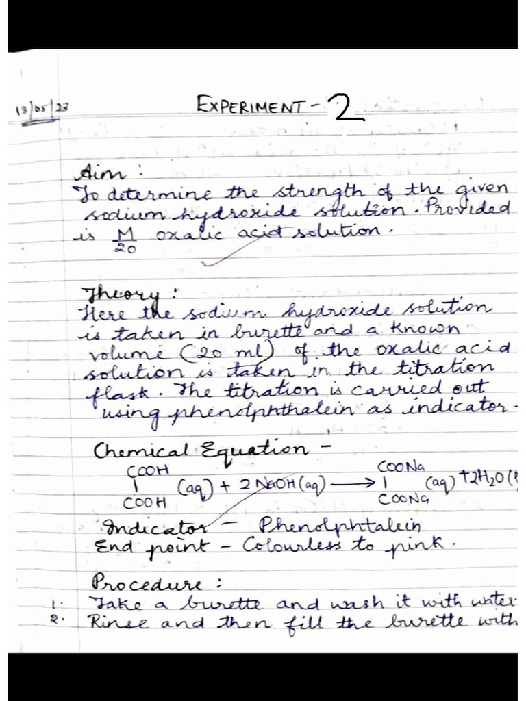 Experiment 2 | PDF