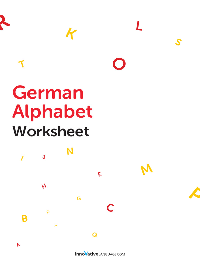 German Alphabet | PDF | Alphabet | Language Arts & Discipline
