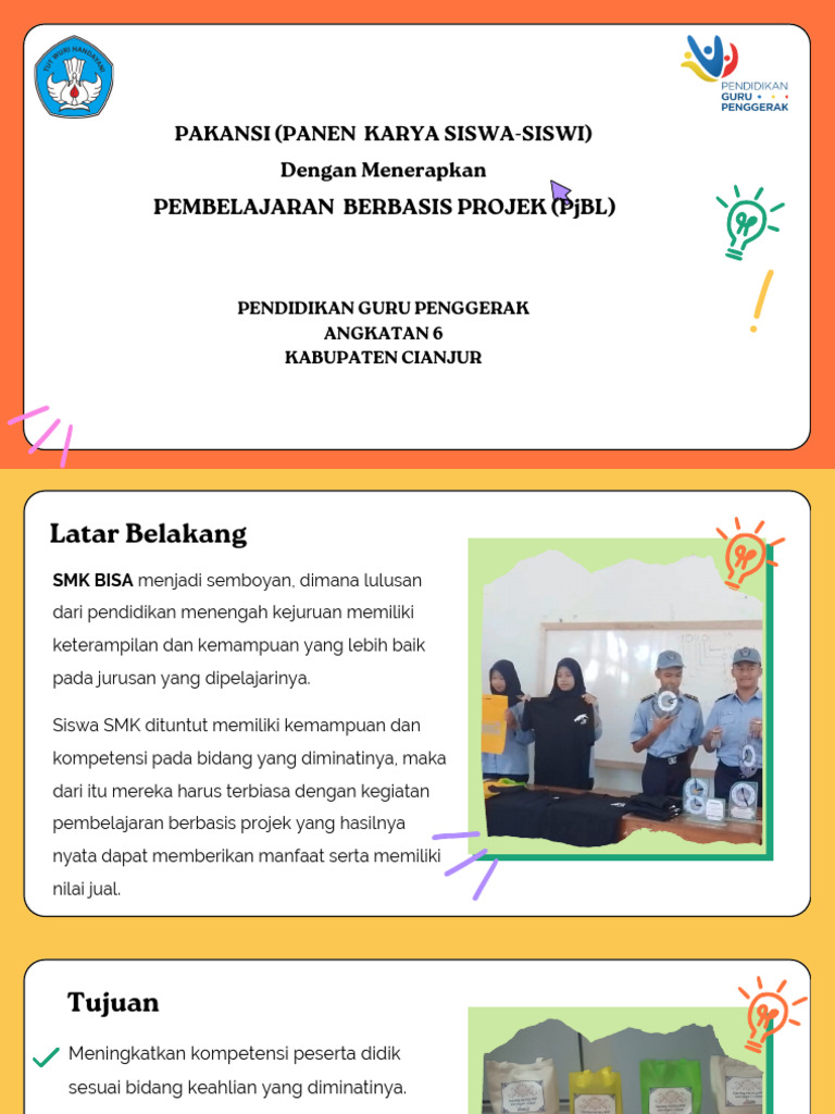Presentasi Program PAKANSI (Panen Karya Siswa Siswi) | PDF | Karier ...
