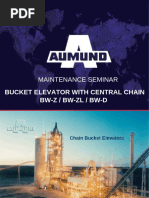 AUMUND Bucket Elevator PDF | PDF | Belt (Mechanical) | Elevator